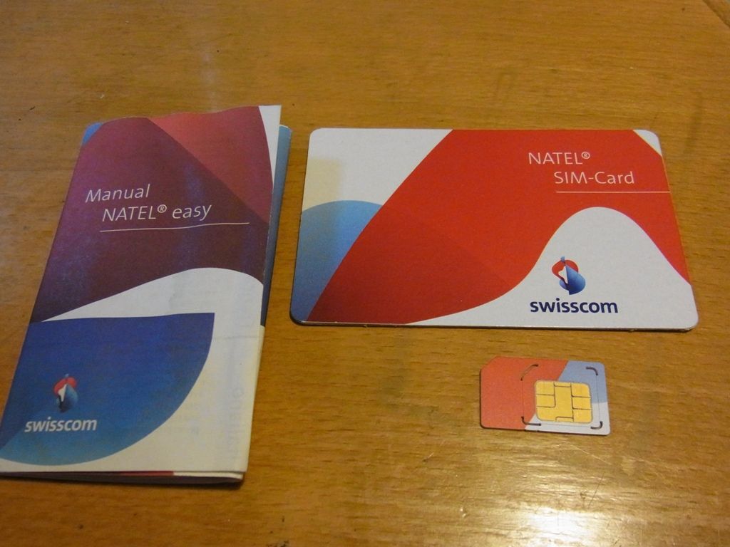 SwisscomのプリペイドSIMカード「NATEL® Easy BeFree」